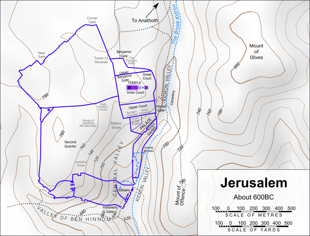 Jeremiah: Maps and Locations - Bible Tales Online