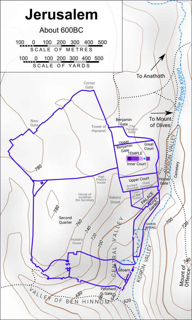 Jeremiah: Maps and Locations - Bible Tales Online